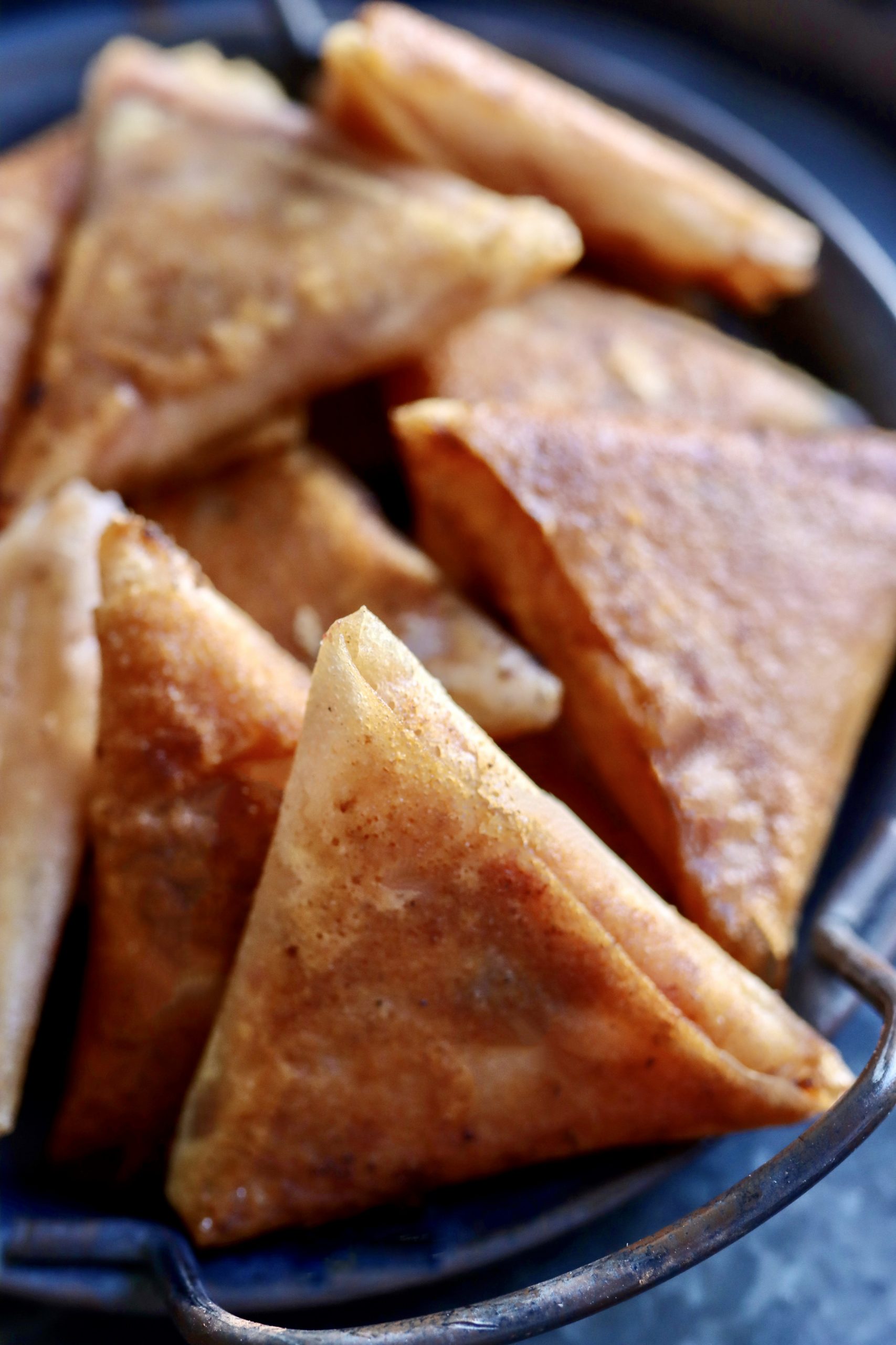 Recette - Les samossa fromage frais / figues et miel - Alix Grousset