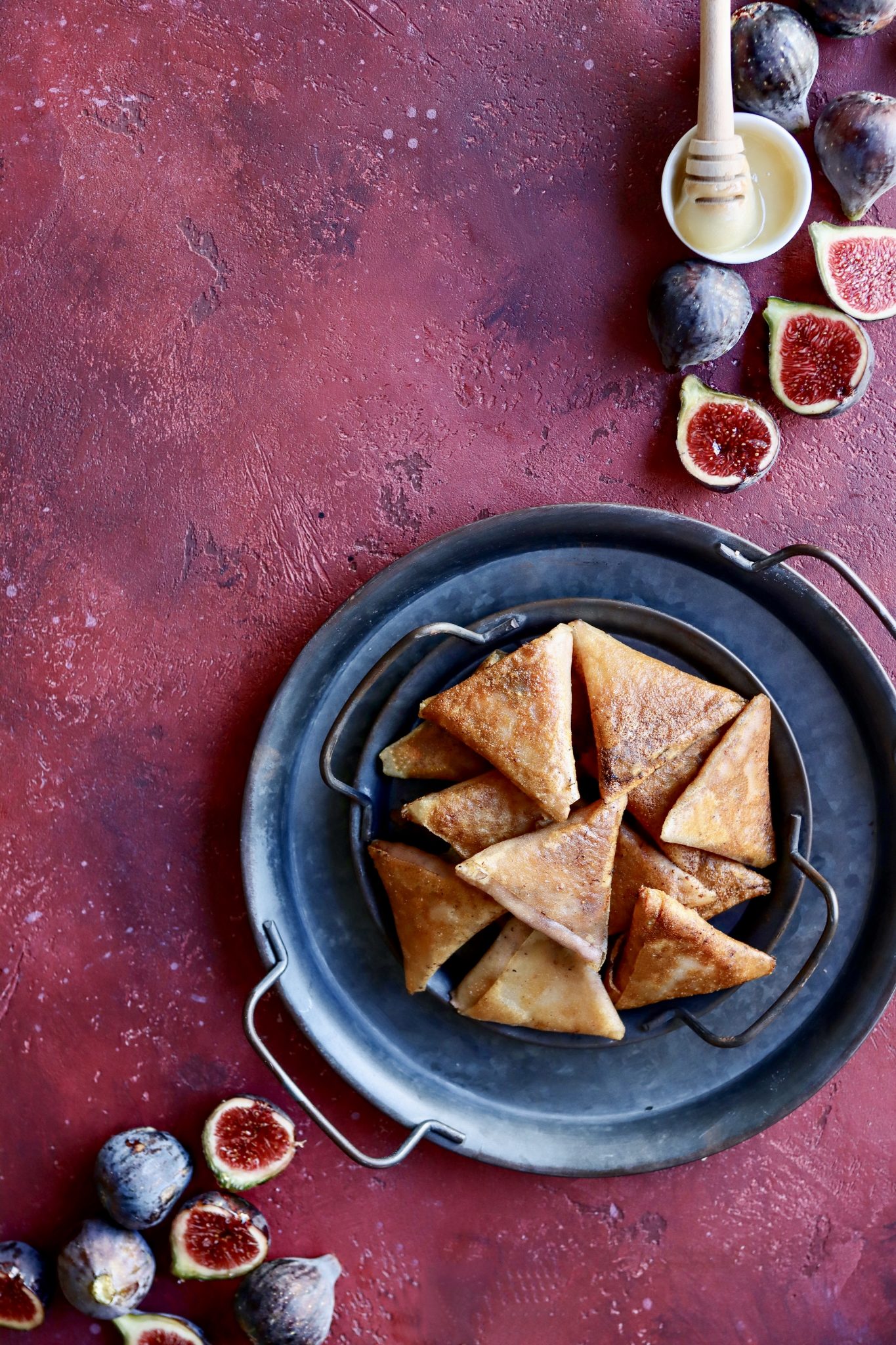 Recette - Les samossa fromage frais / figues et miel - Alix Grousset