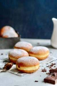 Recette - Beignets fourrés au chocolat