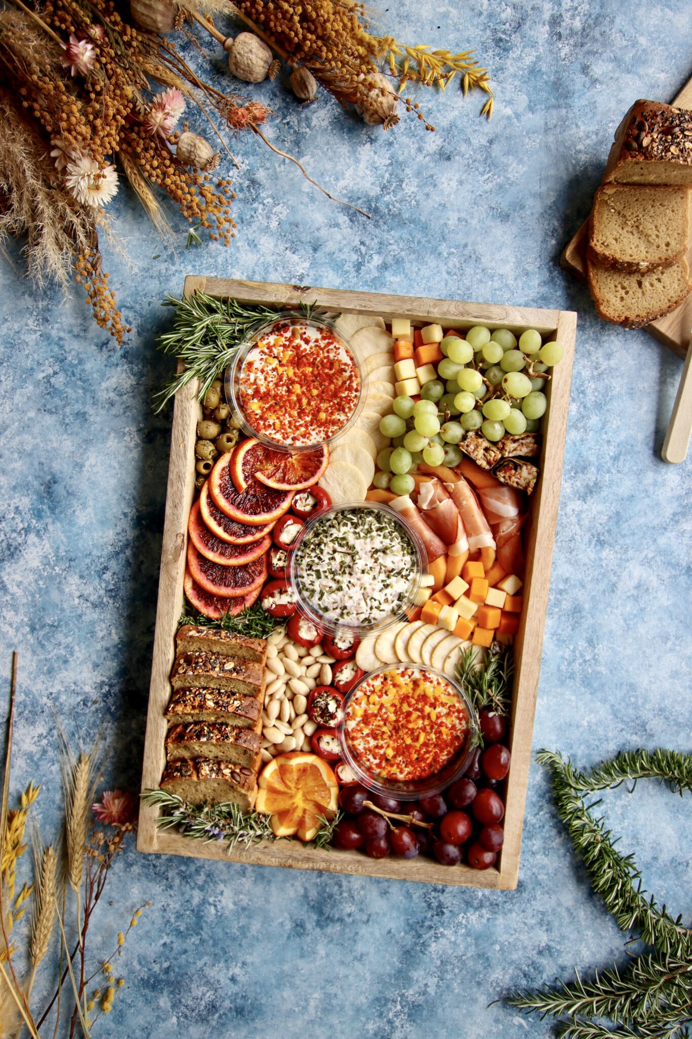 Planche apéritive aux fromages à partager