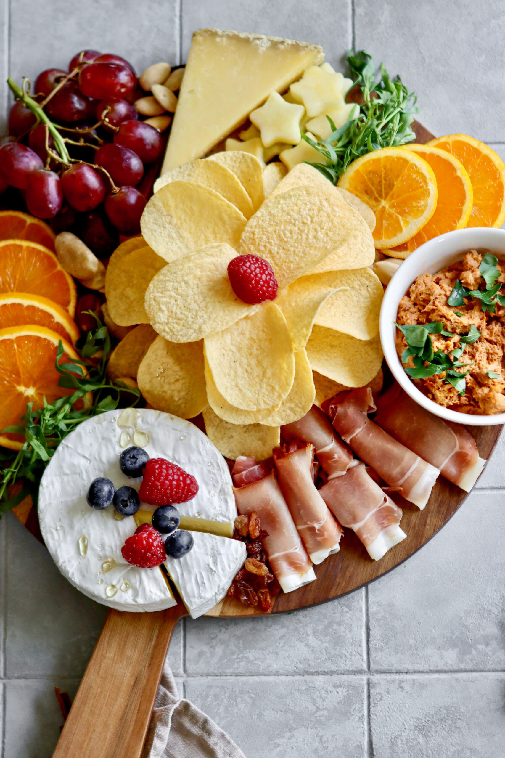 Planche apéritive estivale