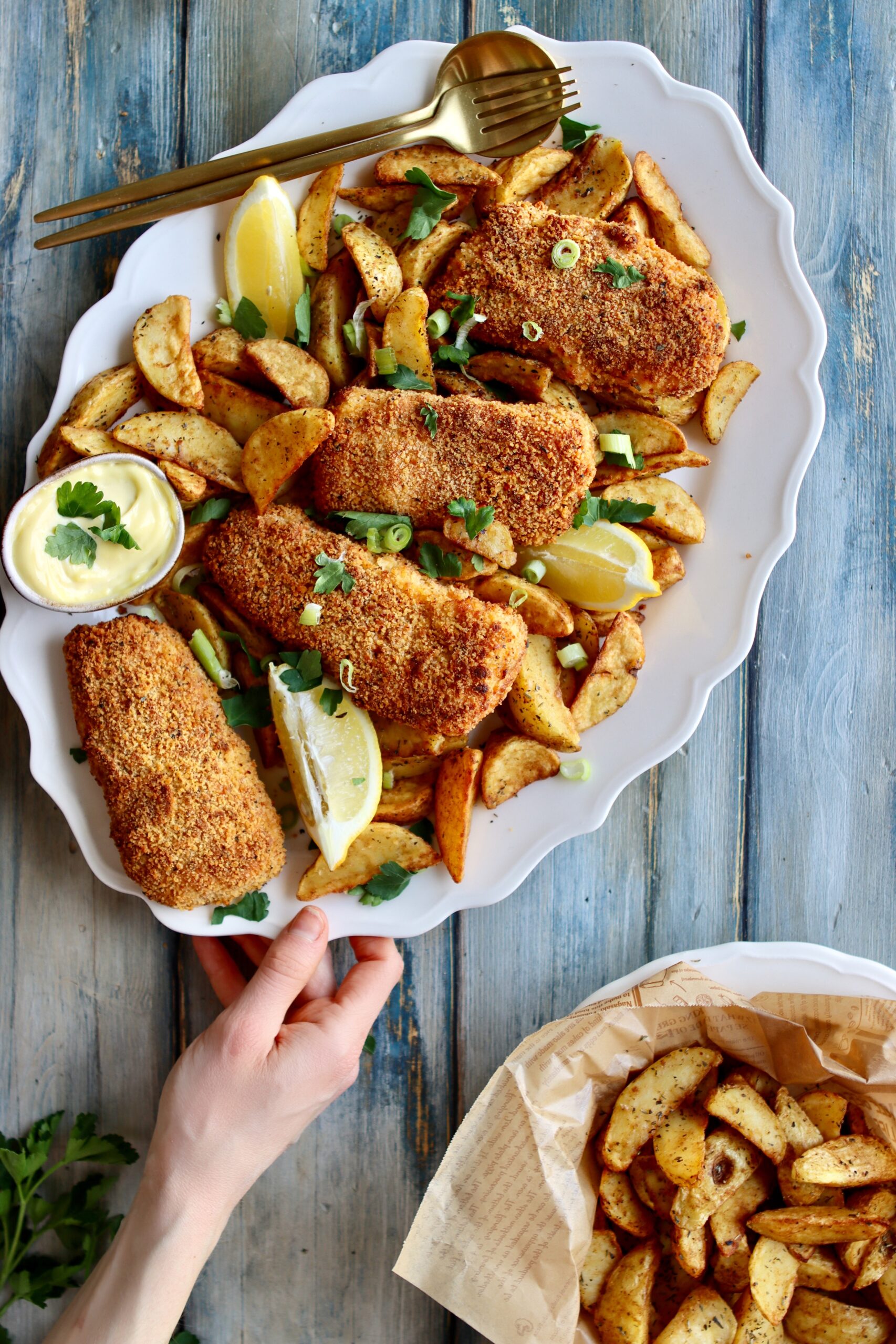 Recette - Fish and chips à la française